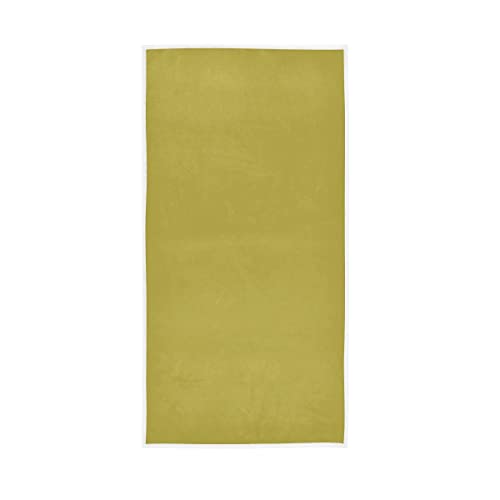 Brass Cotton Fingertip Towels 30 x 15 Inches Absorbent and Soft Terry Towel for Bathroom Powder Room Guest and Housewarming Gift