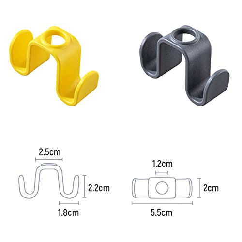 40 Packs Clothes Hanger Connector Hooks,Clothes Hangers Space Saving,Space Saving Hanger Hooks,Double-Sided Hanger Extender Clips,Closet Space Savers and Organizer Closets Hooks Closet Space Hook