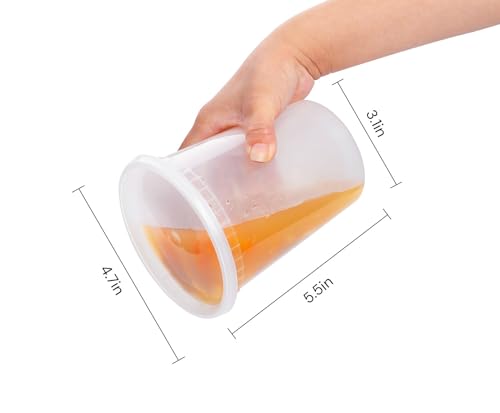 EDI [32 OZ, 200 Sets] Wholesale Plastic Deli Food Storage Containers with Airtight Lids | Microwave-, Freezer-, Dishwasher-Safe | BPA Free | Heavy-Duty | Meal Prep | Leakproof | Recyclable