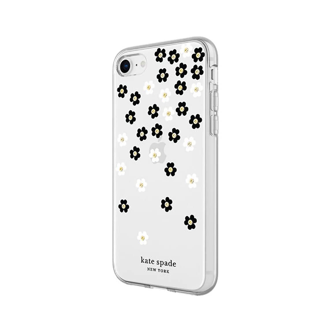 Kate Spade Flexible Hardshell Case for iPhone SE (2nd Gen) & 8/7 - Clear/Flowers