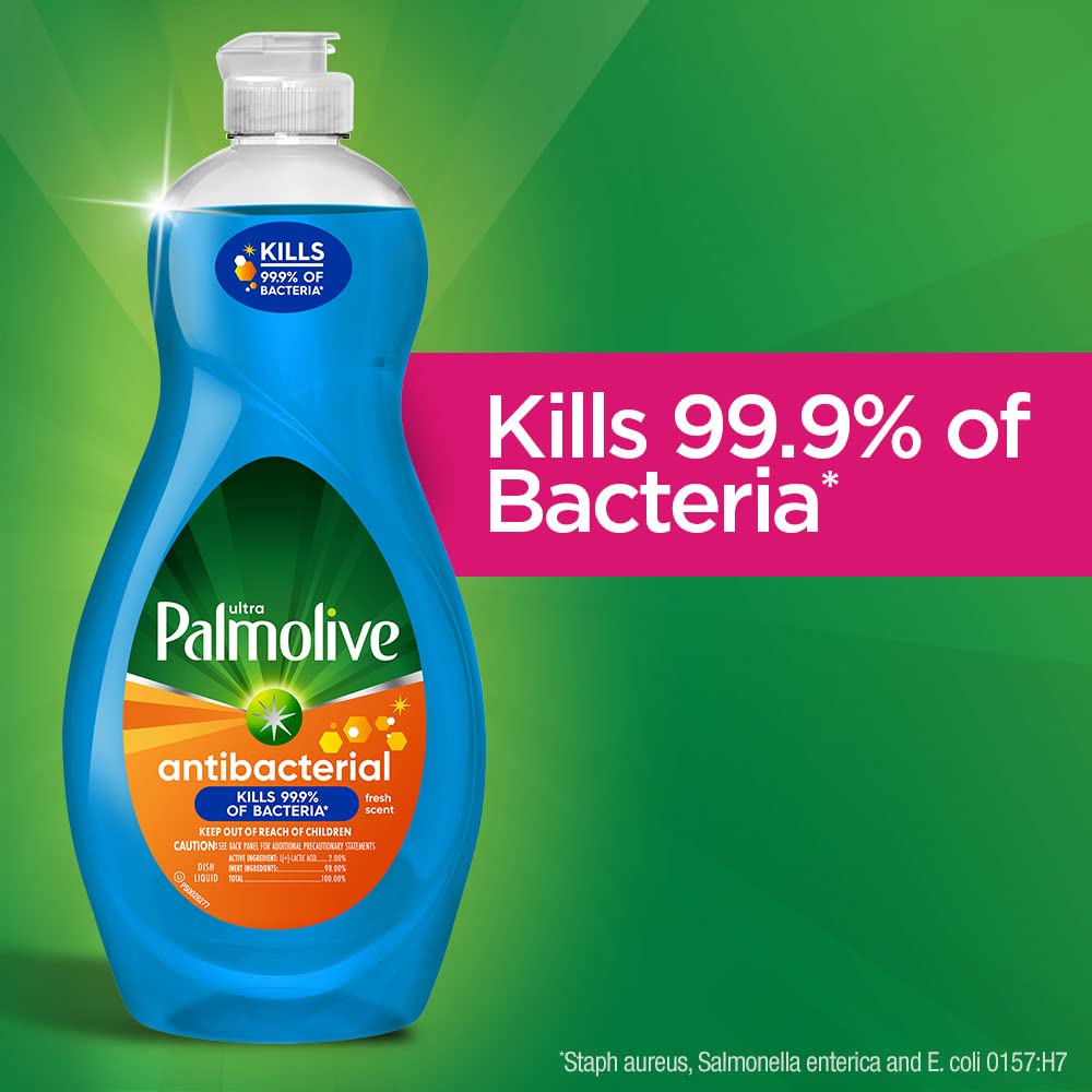 Palmolive Ultra Dishwashing Liquid Dish Soap, Fresh & Clean- 20 Fl. Oz
