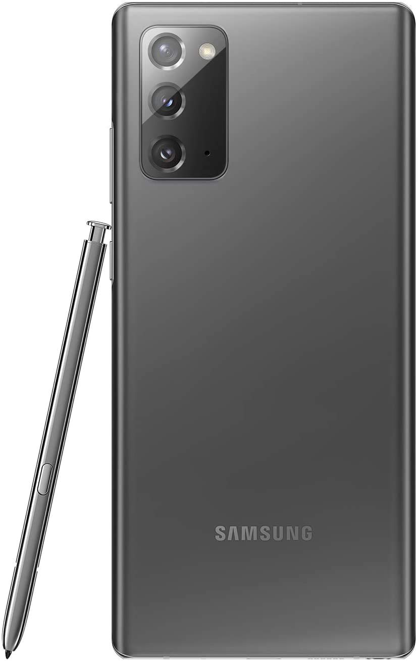 SAMSUNG Galaxy Note 20 5G Android Cell Phone | US Version | 128GB of Storage | Mobile Gaming Smartphone | Long-Lasting Battery | Mystic Gray for Verizon Wireless (SM-N981U) (Renewed)