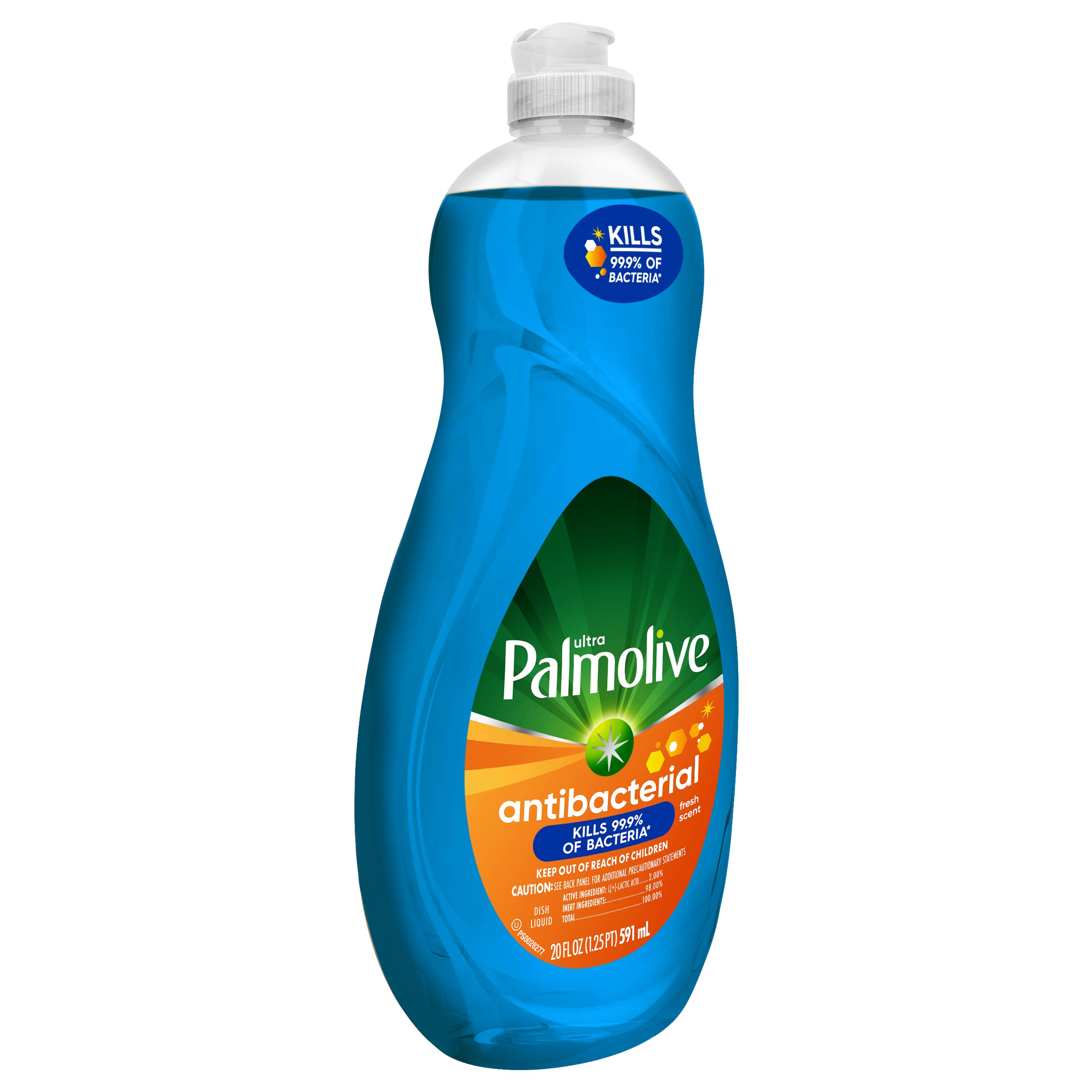 Palmolive Ultra Dishwashing Liquid Dish Soap, Fresh & Clean- 20 Fl. Oz