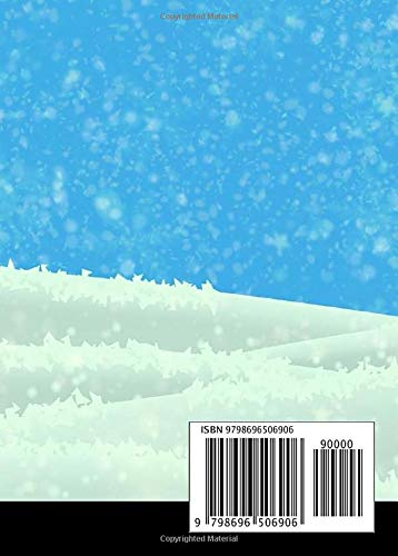 Note e Idee: Taccuino / quaderno picollo motivo natalizio biglietto pupazzo di neve paesaggio A6 a righe (Italian Edition)