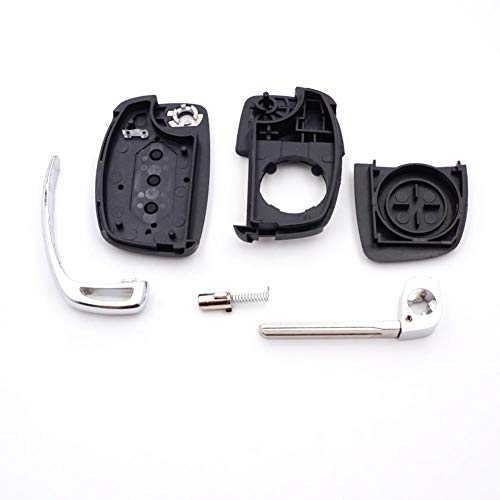 WOLDce TOY40 2-Button Remote Key Shell Key Case Raw 46mm Blade,for Lexus ES300 GS300 GS430 GX470 LS200 LS300 LS400 RX300