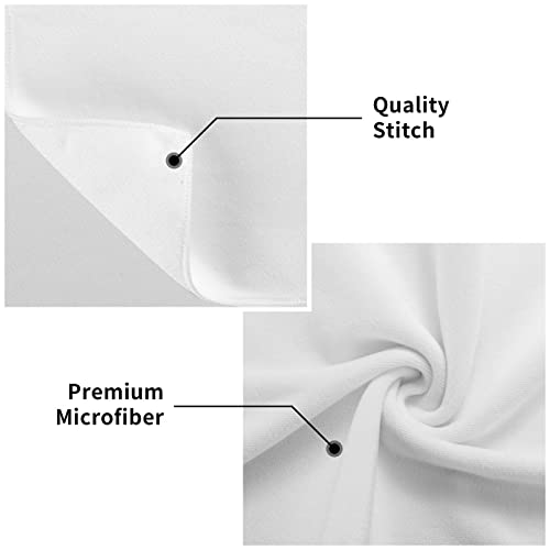 QICENIT Stylish Romantic France Paris with Eiffel Hand Towel Black Super Soft Plush Highly Absorbent for Bathroom 15.7x27.5In