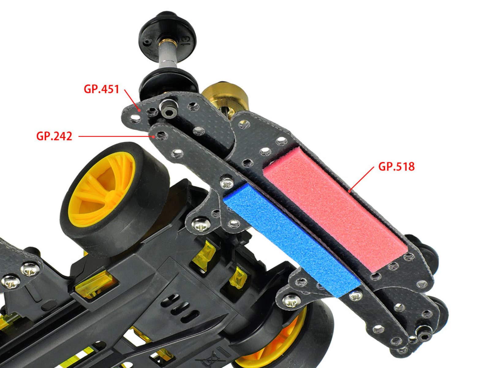 Tamiya 1/32 JR Neo VQS Advanced Chassis Mini 4WD Pro Kit