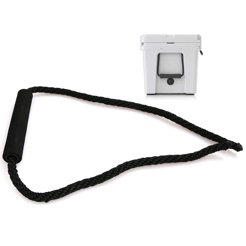 LQ Industrial 2PCS Black Cooler Rope Handle Replacement for Coolers