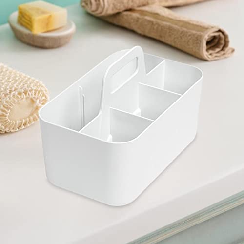 Kumprohu Shower Caddy Tote Storage Basket Storage Organizer Caddy Tote, Shower/Bath Storage Organizer Caddy Tote Divided Shower Organizer with Handle | Holds Hand Soap, Shampoo, Sponges
