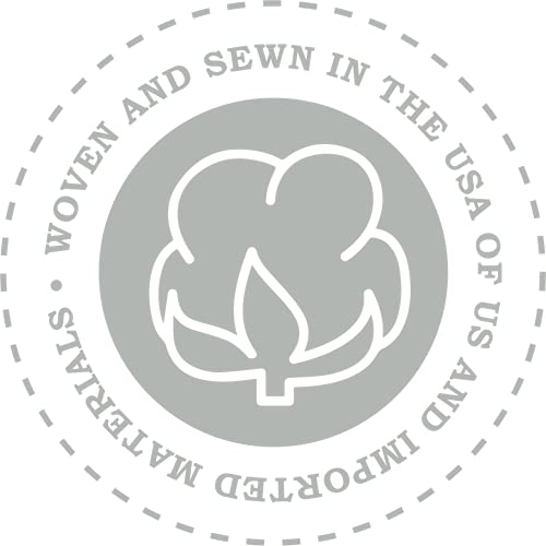 Made Here American Heritage by 1888 Mills 100% Organic Cotton Luxury Washcloth(8pk) - White