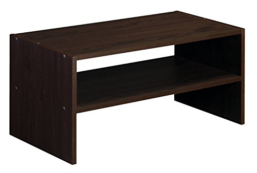 ClosetMaid 8929 Stackable 15-Unit Organizer, Espresso & 8995 Stackable 24-Inch Wide Horizontal Organizer, Espresso