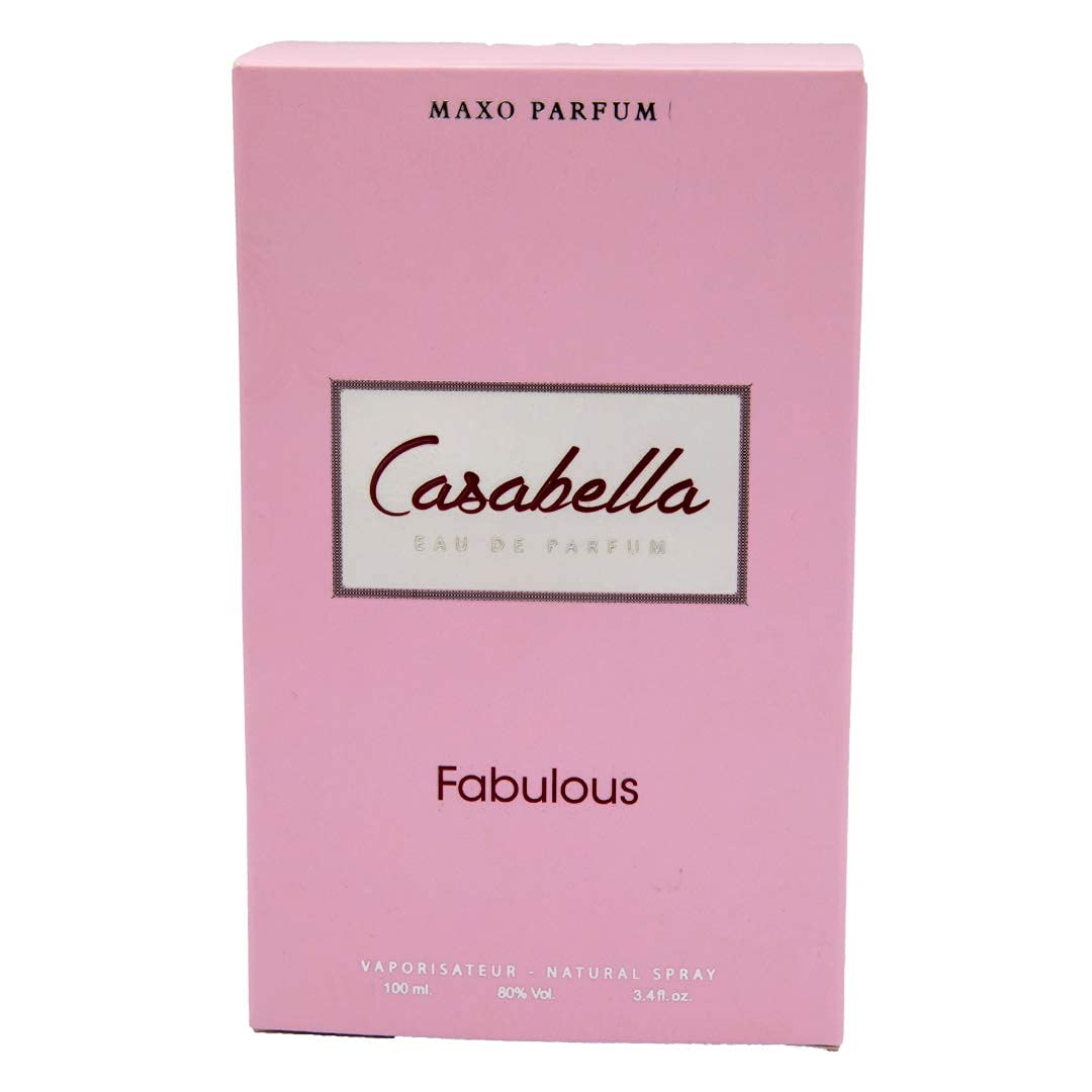 Dumont Casabella Fabulous - Eau De Parfum - 3.4oz - Unisex Perfume Body Spray for Men & Women - Musk, Cedarwood, & Fruity Fragrances - Long Lasting Cologne Mist Spray - for Him & Her