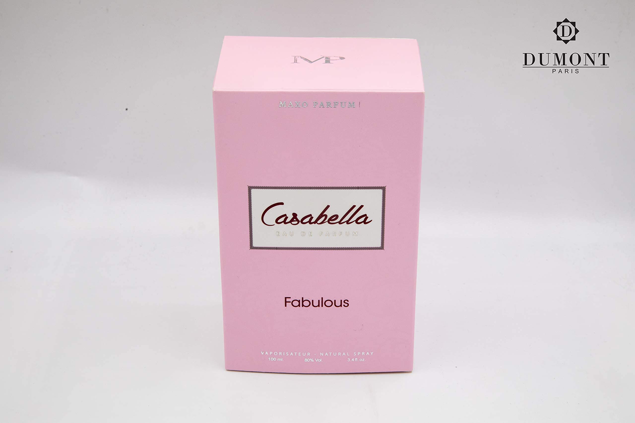 Dumont Casabella Fabulous - Eau De Parfum - 3.4oz - Unisex Perfume Body Spray for Men & Women - Musk, Cedarwood, & Fruity Fragrances - Long Lasting Cologne Mist Spray - for Him & Her
