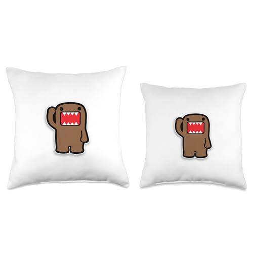 Domo-Kun JDM Design Cute Domo-Kun Japanese Gifts Throw Pillow