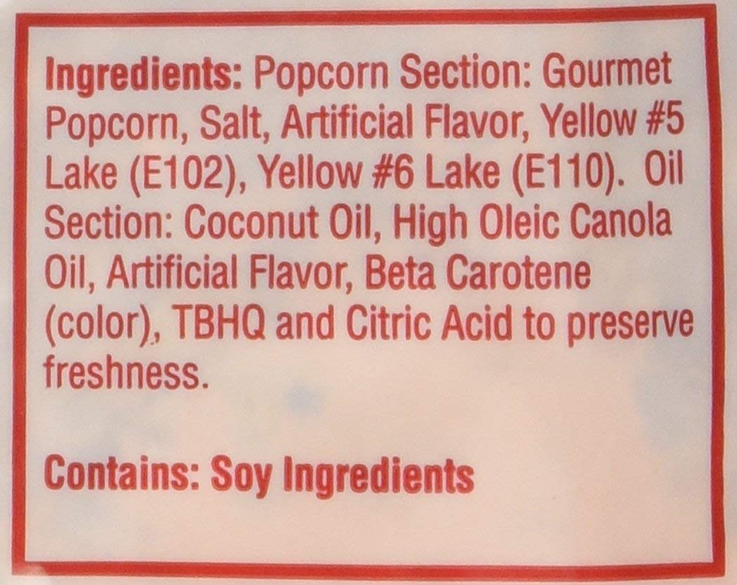 Popcorn Supply 10.6 OZ Portion Pack for 8 OZ Popper - 6PACK