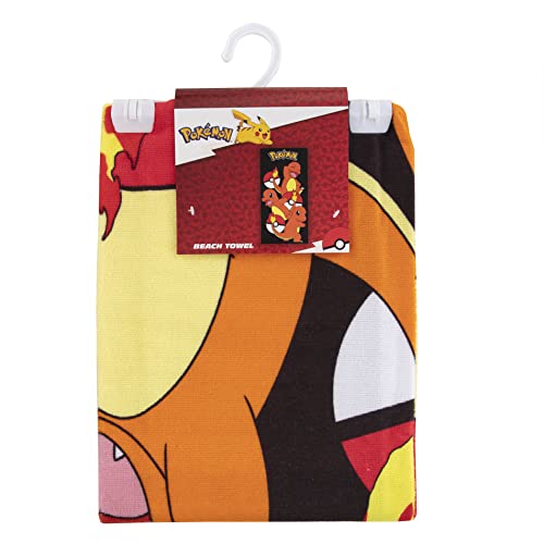 Northwest Beach Towel, 30" x 60", Pokemon Hot Char