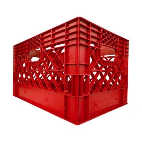 Rectangular Milk Crates In Any Color you Want Full Pallet of 96 Crates 24qt Size