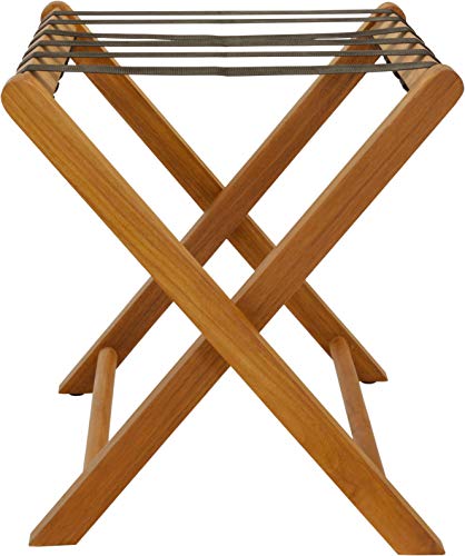 Manada Solid Teak Luggage Rack