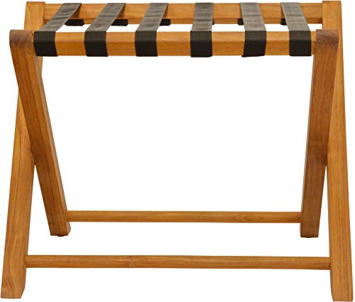 Manada Solid Teak Luggage Rack