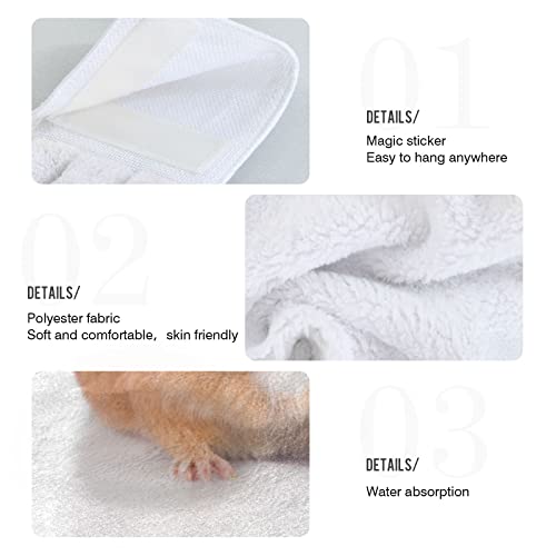 Kigai Hand Towels Funny Guinea Pig Hand Towels for Bathroom Kitchen Hanging Hand Towels Ultra Soft and Highly Absorbent Quick-Dry Hand Towels 18.2x14in