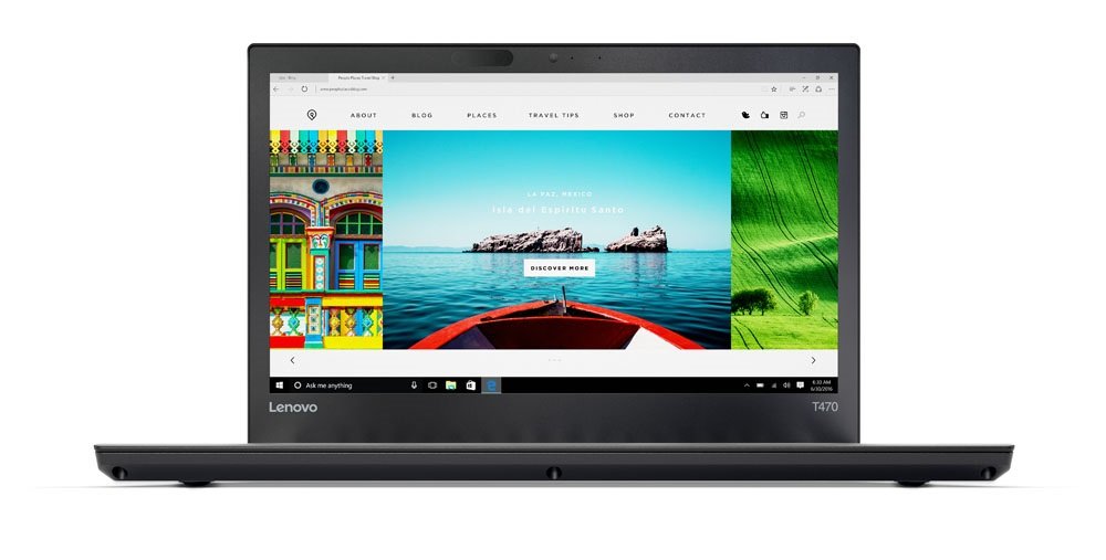 Lenovo ThinkPad T470 20HD0068US 14 Touchscreen LCD Notebook - Intel Core i5 [7th Gen] i5-7300U 2.60 GHz - 8 GB DDR4 SDRAM - 256 GB SSD - Windows 10 Pro - 1920 x (Renewed)