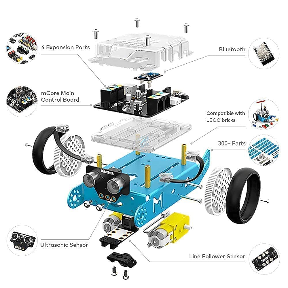 Makeblock mBot Robot Kit + Six-Legged Add-on Pack