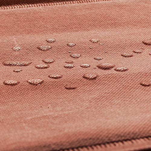 HOFOME Free Standing Shoe Rack Storage Organizer, 45 Pairs Portable Nonwoven Fabric Cover, Dustproof Shoe Rack Storage Shelf Cabinet for Closet (Mocha)