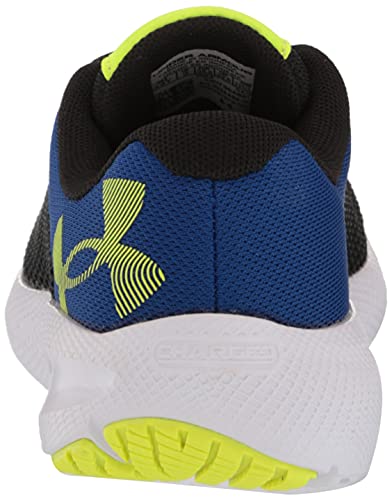 Under Armour Boys' Big Kid Grade School Charged Pursuit 2 BL, Black (003)/White, 4.5