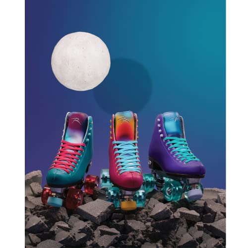 Riedell Orbit Roller Skate - Outdoor Womens Quad Roller Skate | Ultraviolet | Size 8