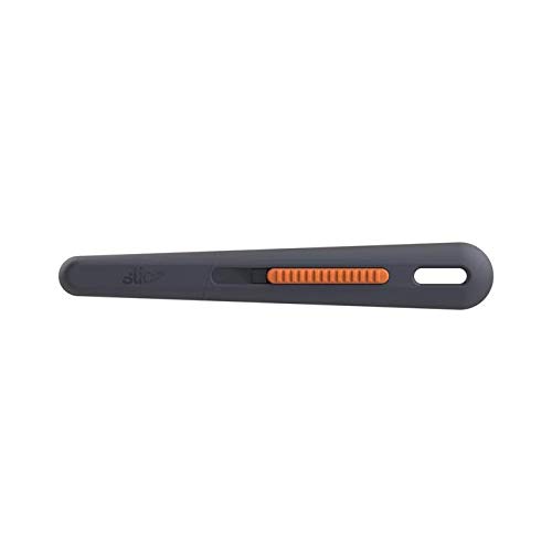 Slice 10476-CS Manual Slim Pen Cutter, Tighter Control, Finger Friendly Ceramic Blade, Side Slider Button for Thumb Blade Control, Lasts up to 11x Long as Stainles Metal, 12 Pack