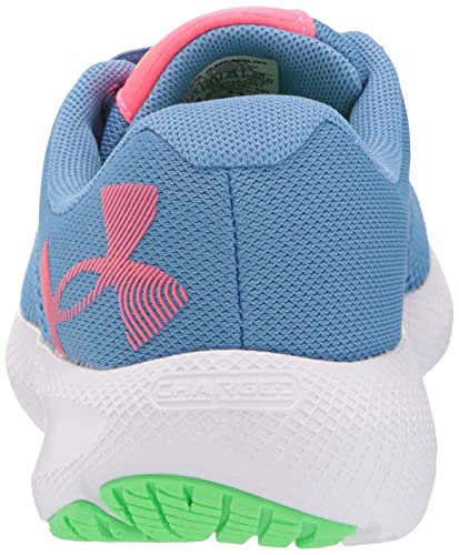 Under Armour Girls' Big Kid Grade School Charged Pursuit 2 BL, River (400)/White, 4.5