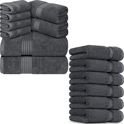Utopia Towels 6X Bath Towels, 2X Hand Towels & 4X Washcloths