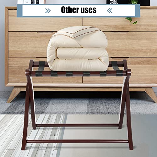 SYBELIJAH Luggage Rack, Luggage rack, Folding luggage rack for Guest Room, Bedroom Hotel, Living Room