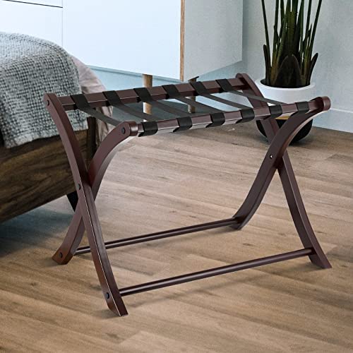 SYBELIJAH Luggage Rack, Luggage rack, Folding luggage rack for Guest Room, Bedroom Hotel, Living Room
