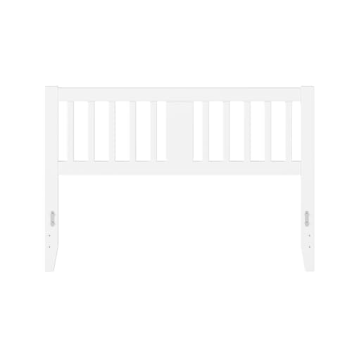 AFI Tahoe Queen Headboard with USB Turbo Charger in White