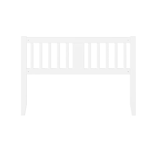 AFI Tahoe Queen Headboard with USB Turbo Charger in White