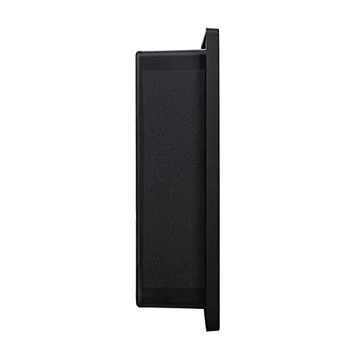 Woodbridge Ready for Tile Shampoo Soap Single Niche 16" x 14", SW1614 Shelf,Black