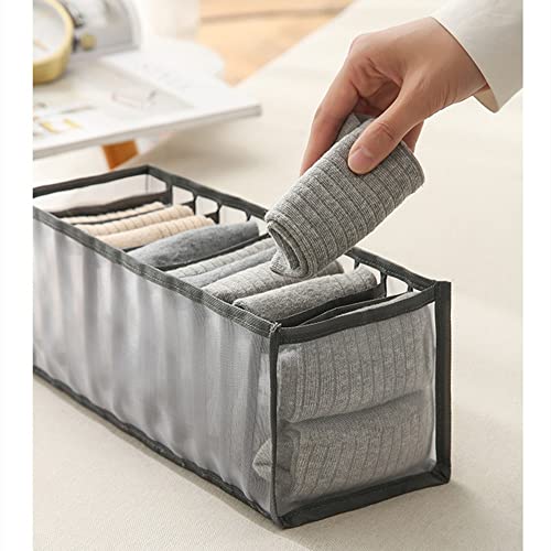 Kudias Neuroneagle Clothes Organizer,Wardrobe Clothes Organizer,Foldable Closet Organizers and Storage Basket, Clothing Organizer,Closet Organizers and Storage (C)