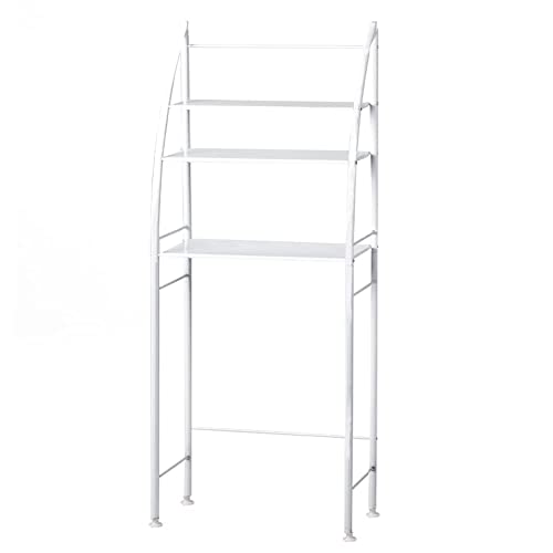 Dulce Domi 3-Shelf Bathroom Organizer Over The Toilet Storage, Bathroom Shelves Over Toilet, 27β L x 10β W x 66βH