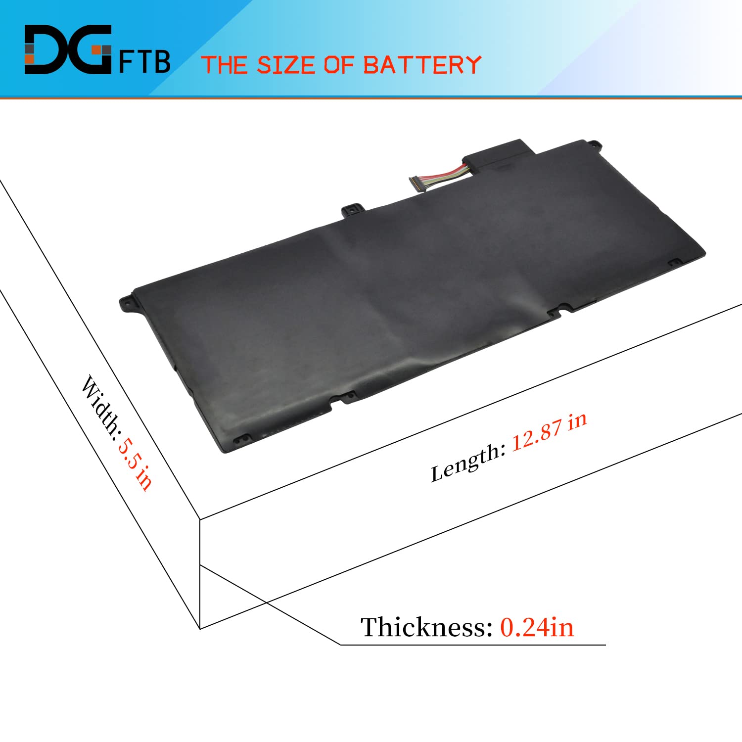 DGTEC New AA-PBXN8AR Laptop Battery Replacement for Samsung 9 900X4D NP900X4C-A01 A02 A03 900X4 900X46 900X4B-A01DE Series Notebook NP900XC4D NP900X4B(7.4V 62Wh/8400mAh)