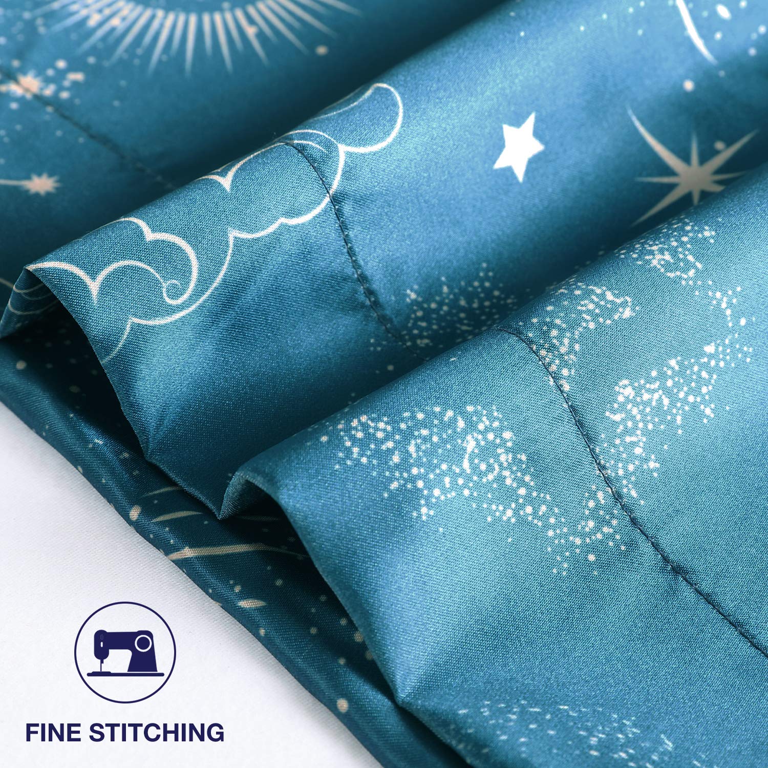 EXQ Home Satin Pillowcase Silky Satin Pillowcase for Hair and Skin,Soft Printed Pillow Cases Queen Size Set of 2 Satin Pillow Case with Envelope Closure Similar to Silk Pillow Cases