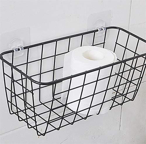 Alliebe 12Pcs Kitchen Bathroom Self Adhesive Stickers for Shower Organizer Basket Caddy Without Drilling No Holes