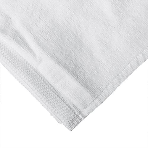 ACS Home & Work White Deluxe Hemmed Fingertip 11in x 18in - Set of 6