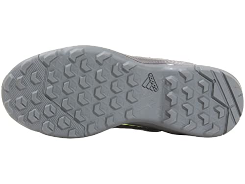 adidas Men's Terrex Eastrail Hiking Boot, Black/White/Solar Yellow, 8.5