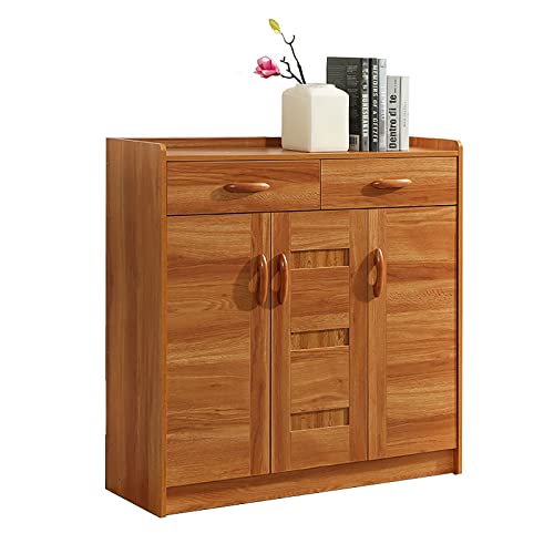 Tyewmiy Free Standing Shoe Racks Shoe Rack, Chinese Shoe Cabinet, Multi-Layer Storage Cabinet, Porch Cabinet, Shoe Bench (Size : 90 * 34cm*98cm)