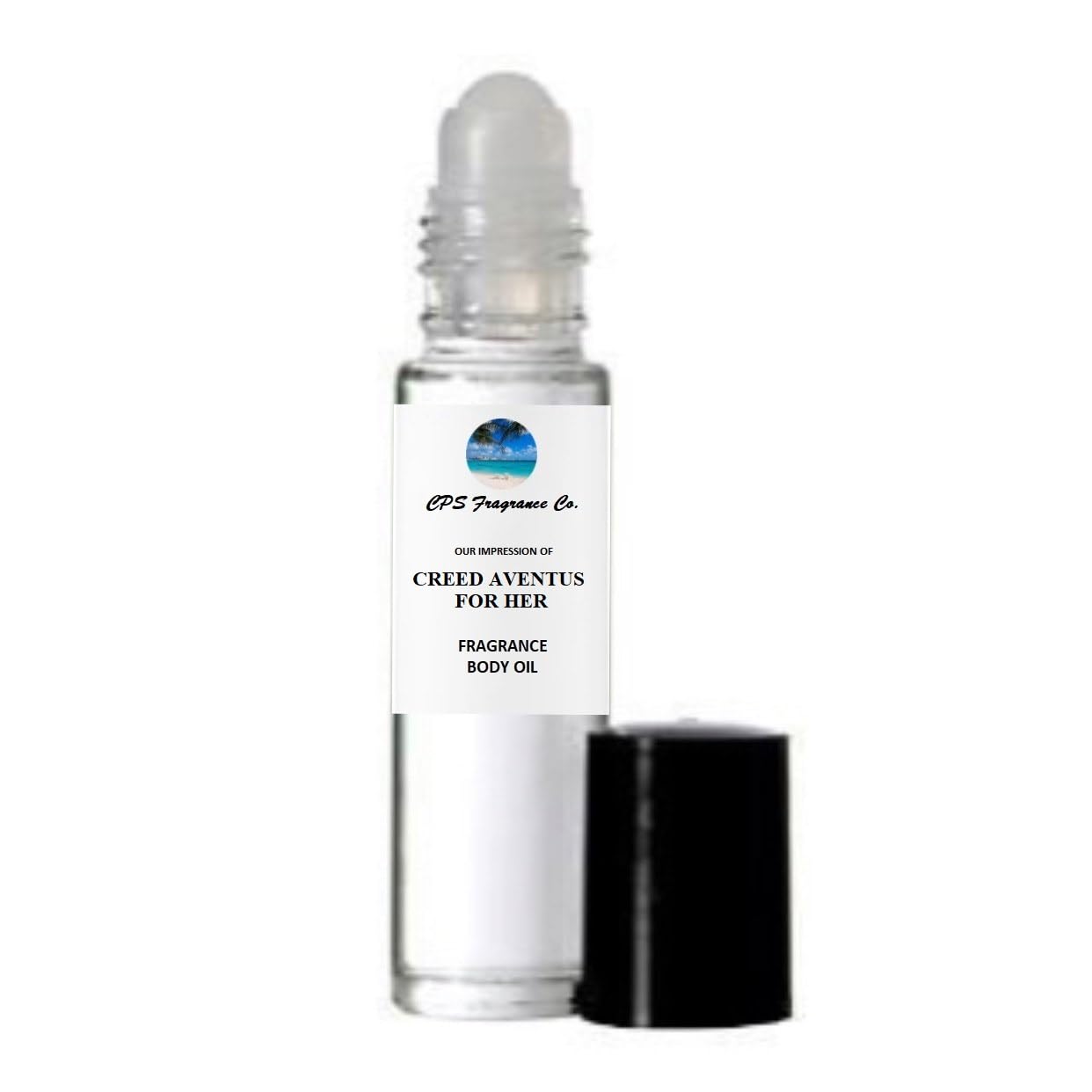 AVENTUS for Her For Women Type Hypoallergenic Pure Perfume Body Oil Roll On 1/3oz (10ml) CPS Fragrance Co. Impression made with Pure essential Oils + Organic Fractionated Coconut Oil
