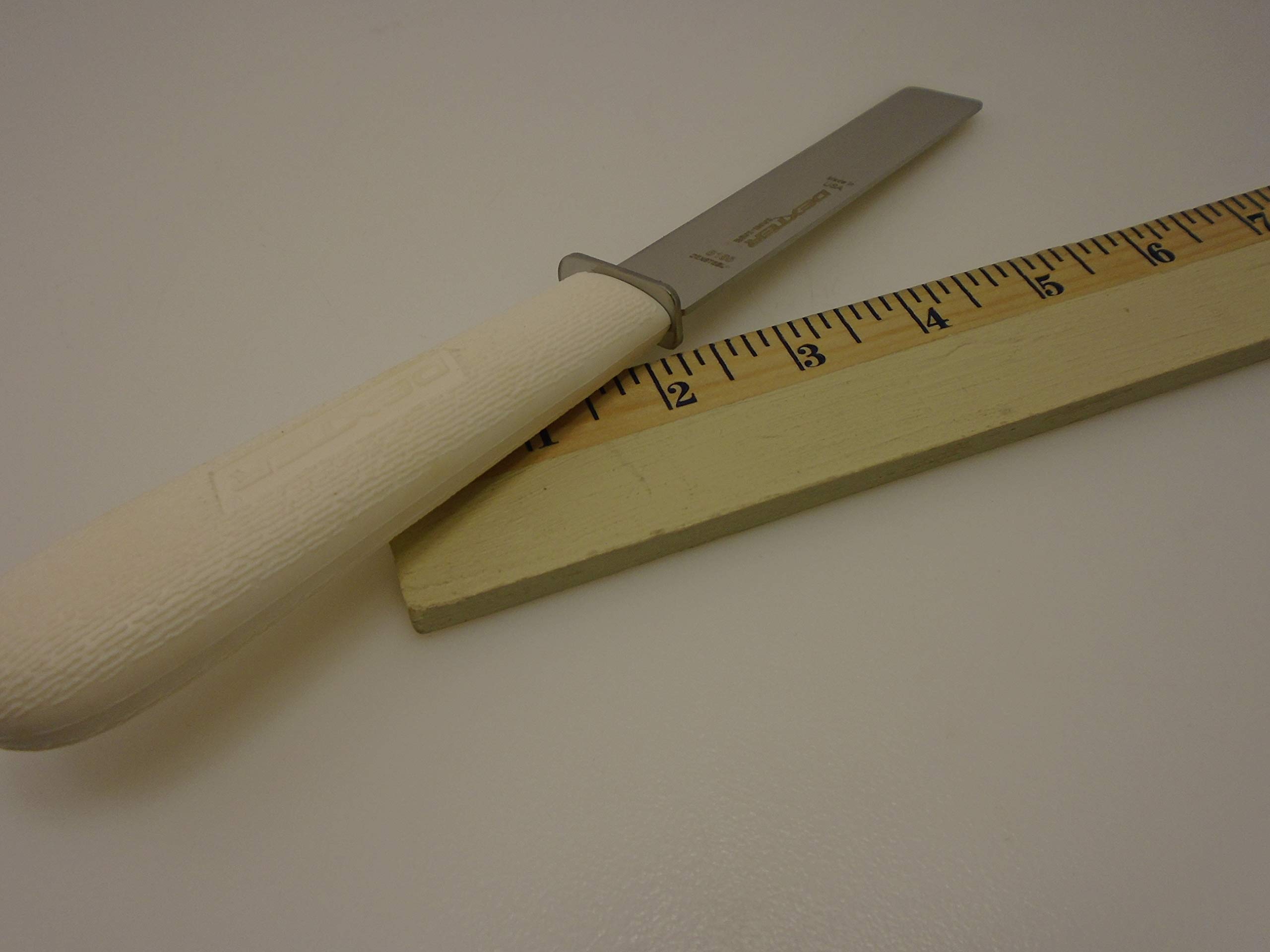 Dexter Set (2) Square Tips 5in Veg Produce Prep Knives Finger Guards Factory Second