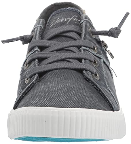 Blowfish Malibu Women's Fruit Sneaker, Desert Iron Smoked Canvas, 7.5