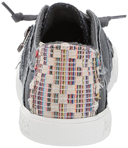 Blowfish Malibu Women's Fruit Sneaker, Desert Iron Smoked Canvas, 7.5