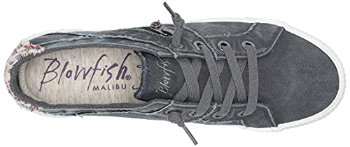 Blowfish Malibu Women's Fruit Sneaker, Desert Iron Smoked Canvas, 7.5